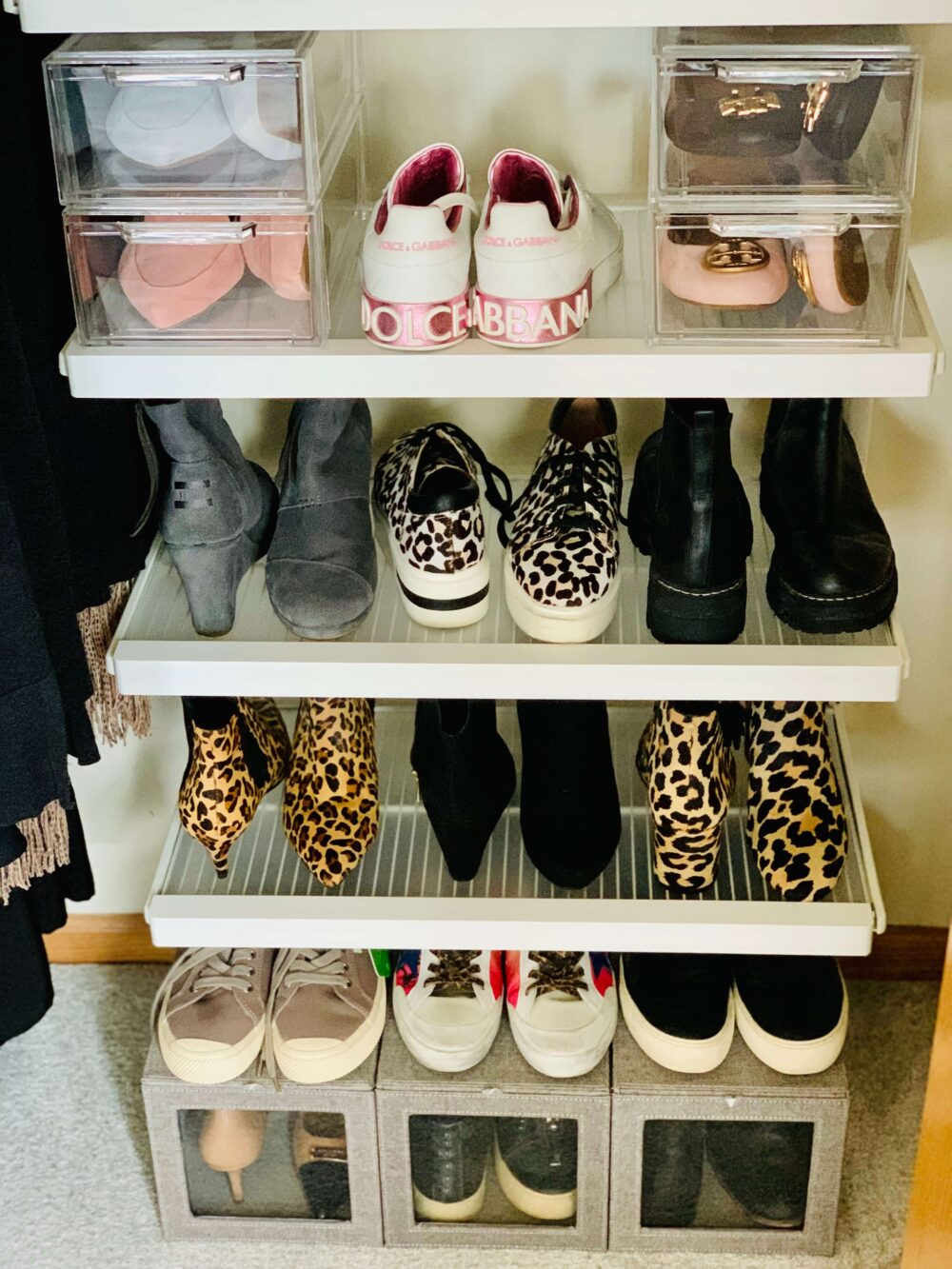 16 Creative and Practical Shoe Organization Ideas - Organized Marie
