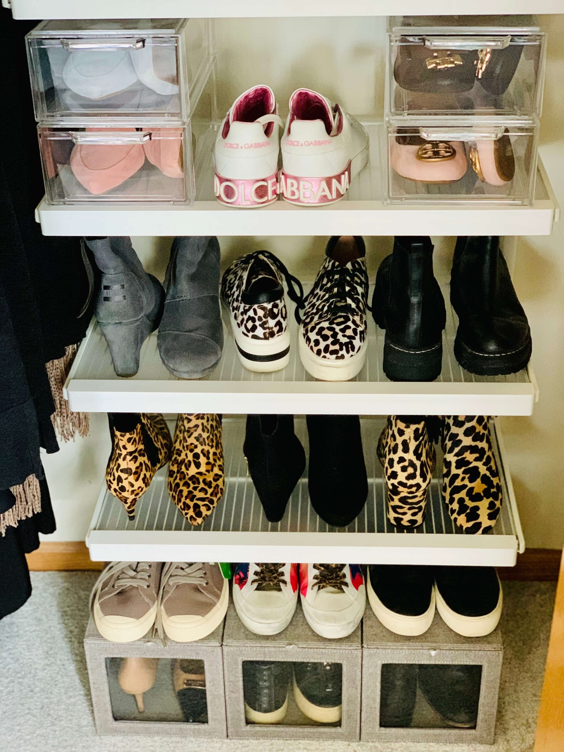 16 Creative and Practical Shoe Organization Ideas - Organized Marie